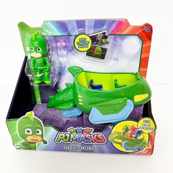 pj masks | Toys | Pj Masks Deluxe Gekko Mobile Fits All 3 Heroes Ages 3 ...